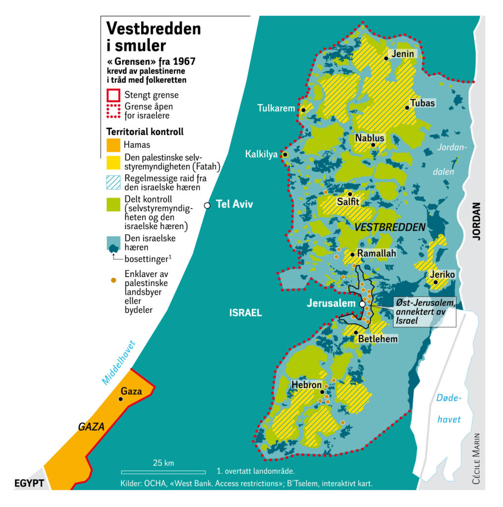 Vestbredden i smuler – Le Monde diplomatique